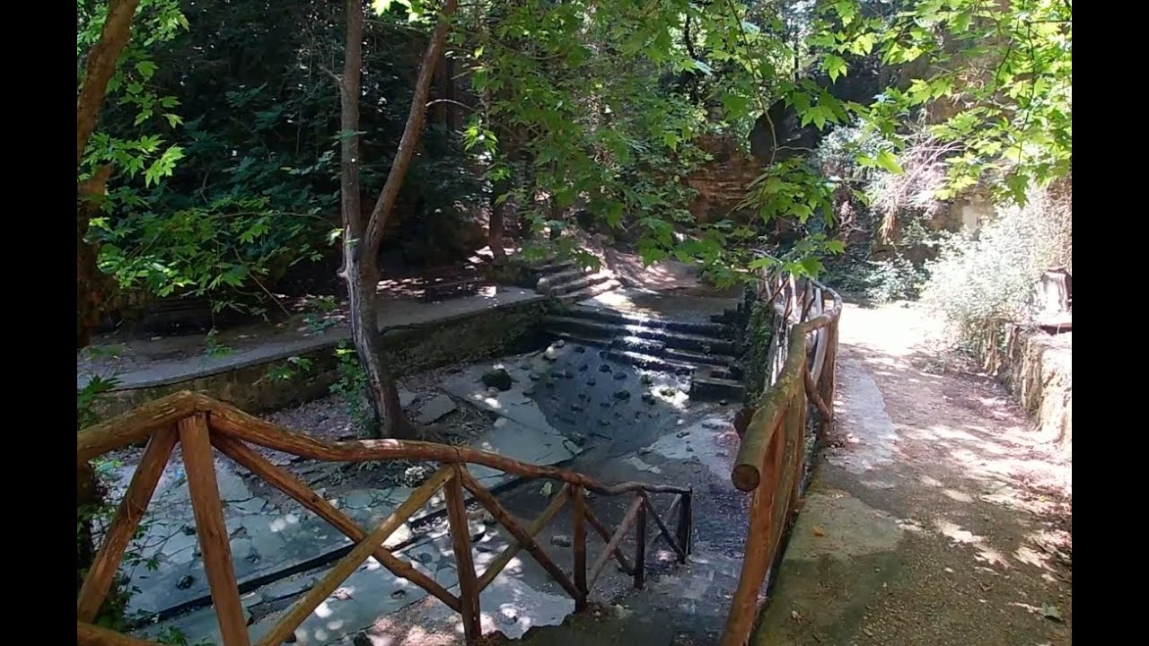 Rhodes Town - Rodini Park (4K) - YouTube