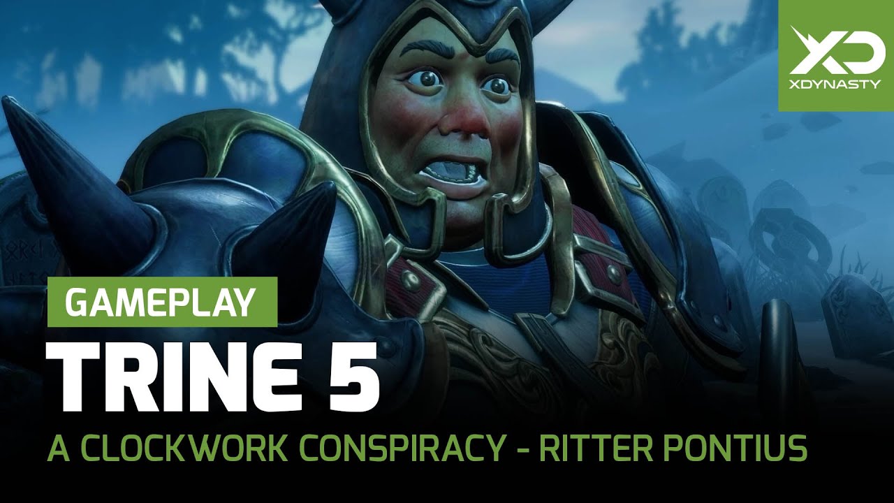 Trine 5: A Clockwork Conspiracy | Ritter Pontius - YouTube