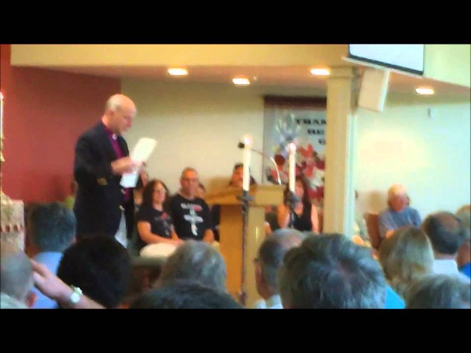 Bishops' remarks at Fr. Nigel Mumford's final service at CtK - YouTube