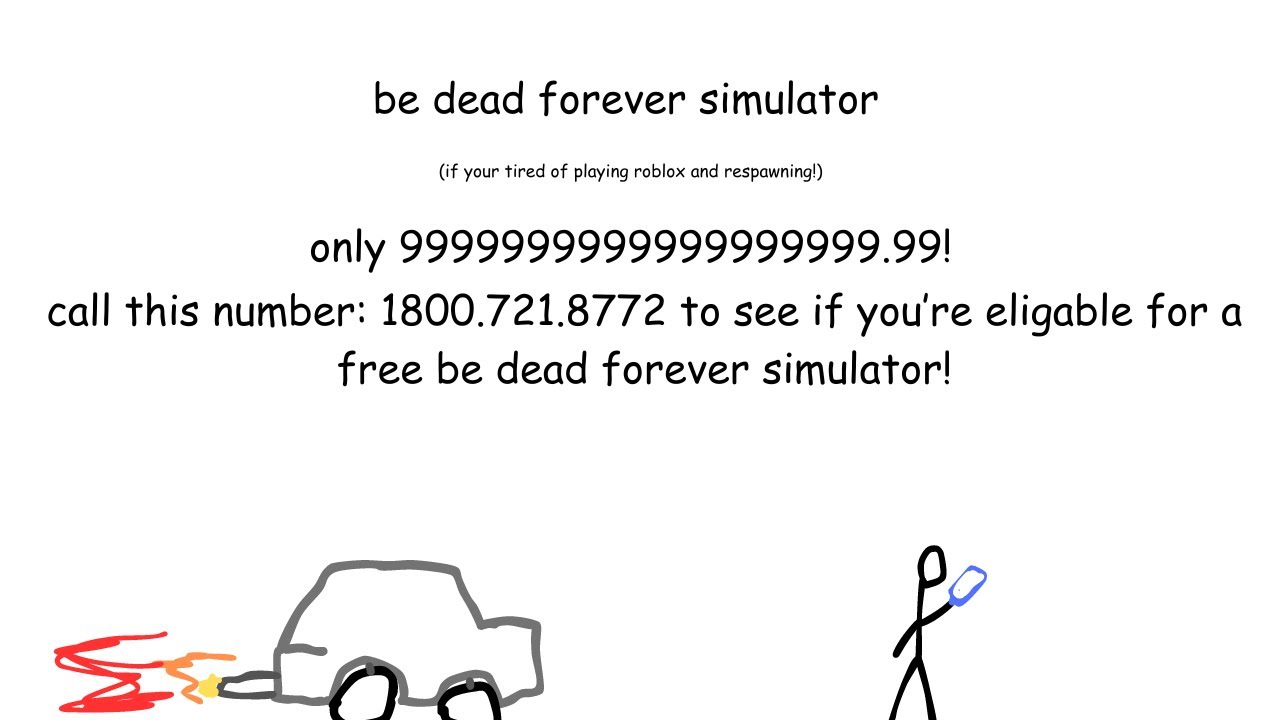be dead forever simulator in roblox! - YouTube