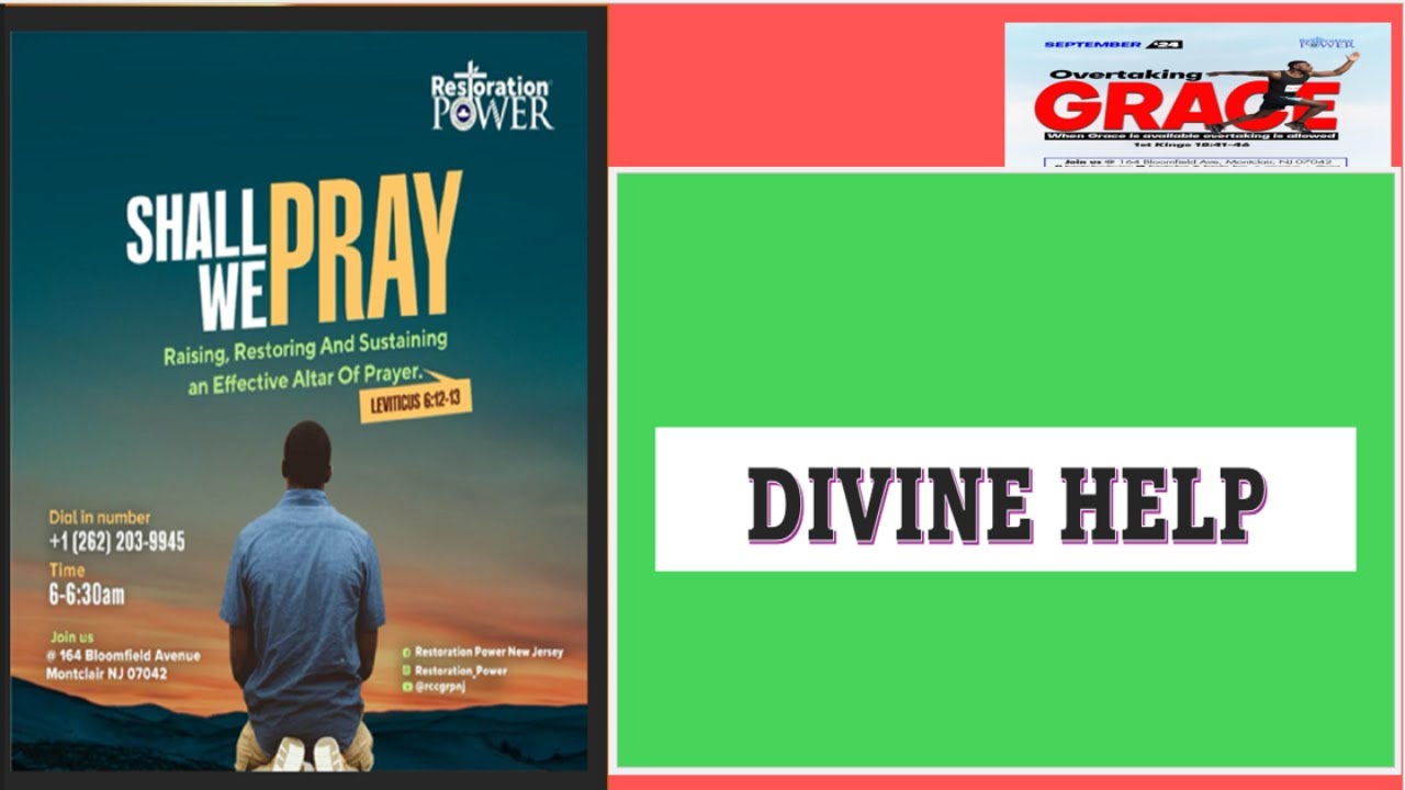 SHALL WE PRAY: DIVINE HELP - YouTube