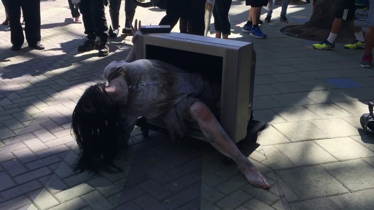 The grudge, the ring, scary, cosplay, actress, freaky, Wondercon ...
