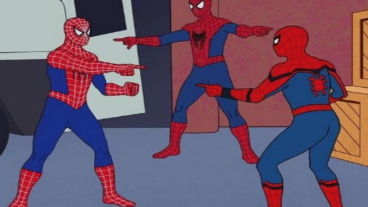 The 3 Spider - Man play Triple Dog Dare | shitpost - YouTube