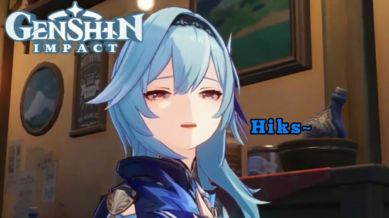 Eula being cute when Drunk - Genshin Impact - YouTube