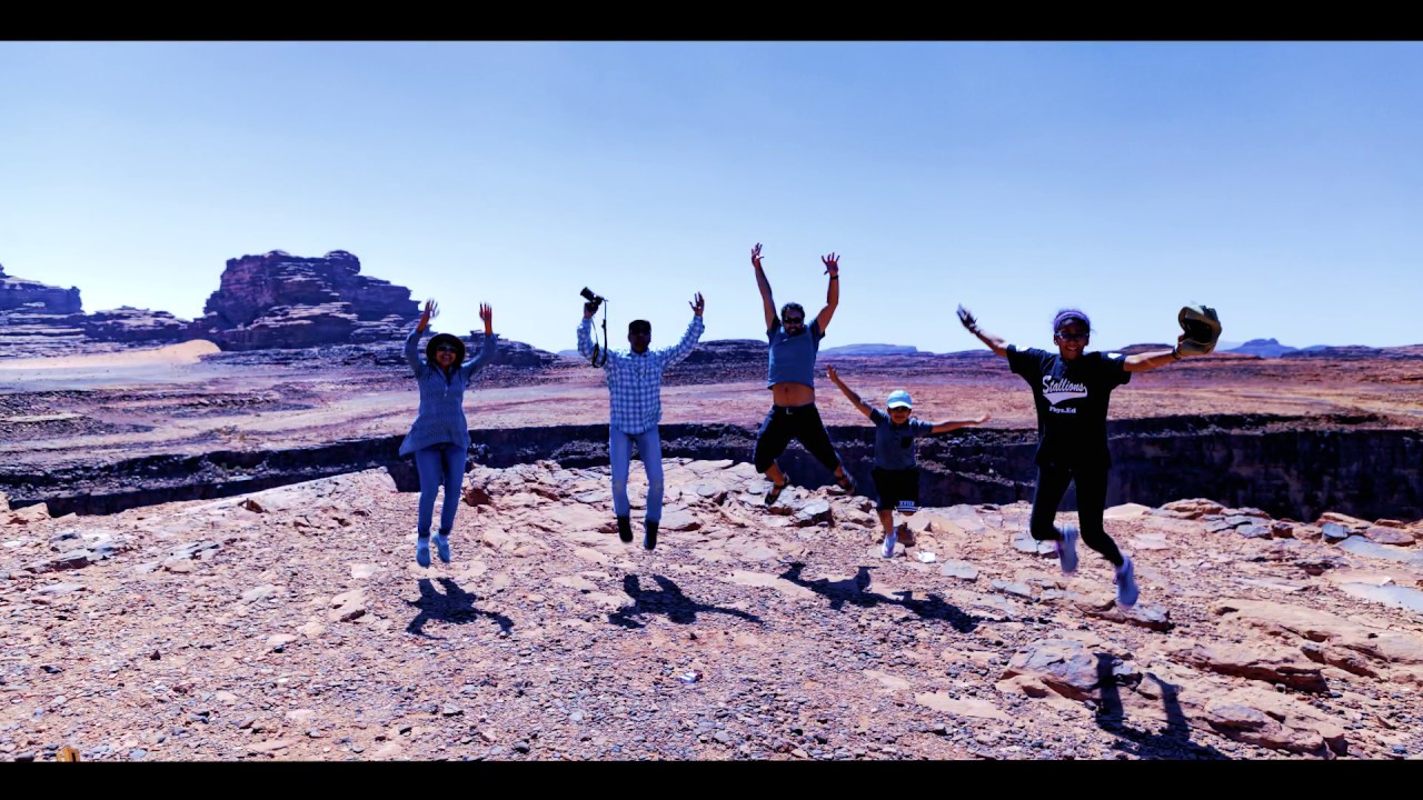 ROAD TRIP TO BAJDAH DESERT AT TABUK - YouTube