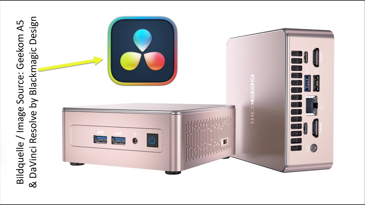 Geekom A5 vs Mac Mini M1 mit DaVinci Resolve im Render-Test: reicht ein ...