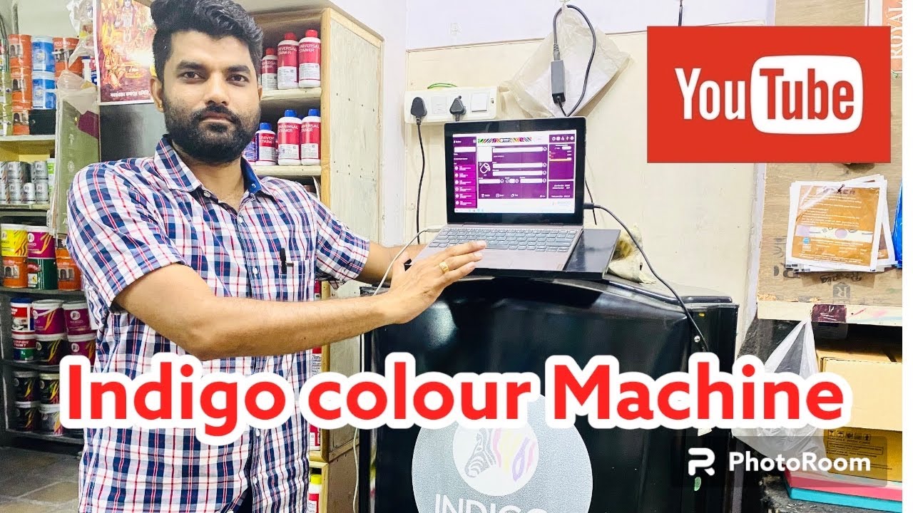 Asian/indigo Corob colour machine how can set level and order summary ...