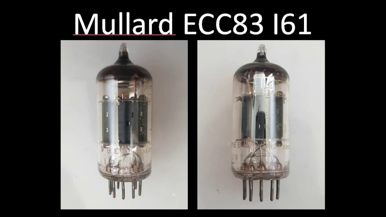 High Gain NOS ECC83/12AX7 Comparison - YouTube