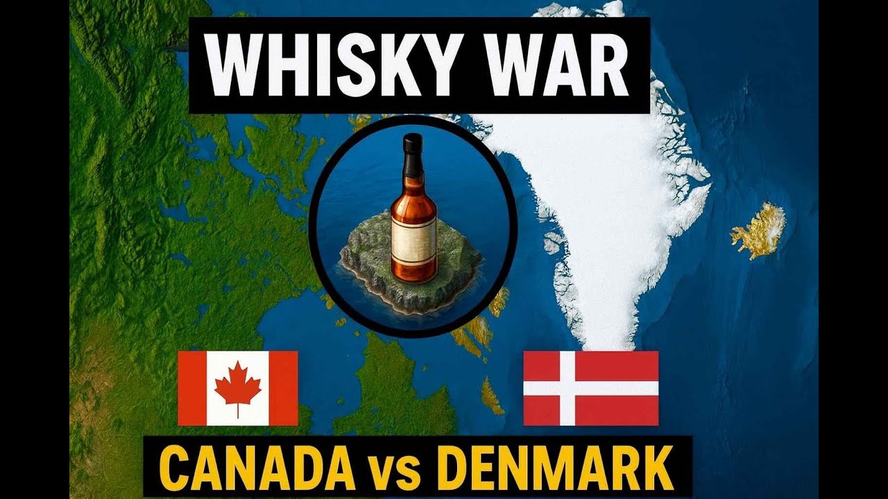 The Most Peaceful War in History: Canada vs Denmark (The Whisky War ...