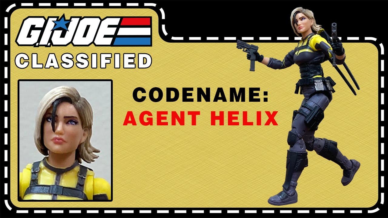 Agent Helix - G.I. Joe Classified Series - Unboxing and Review - YouTube