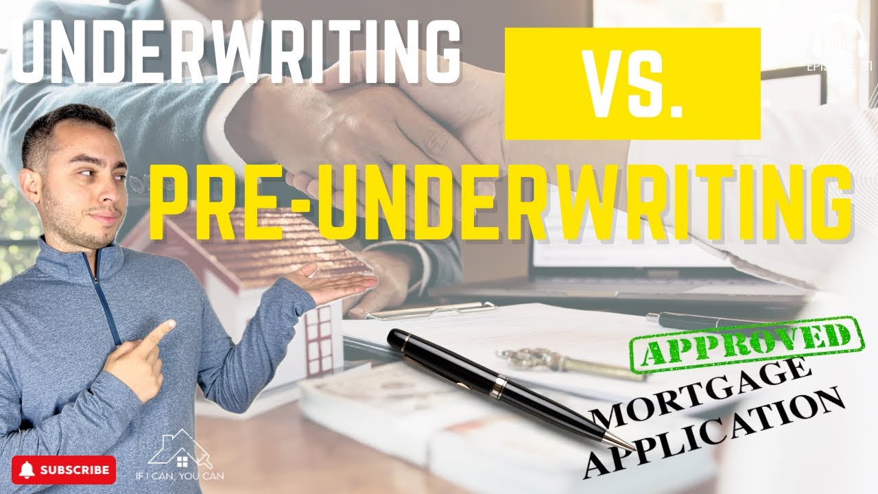 Underwriting vs. Pre-Underwriting: Benefits of Pre-Underwriting 🏦 - YouTube