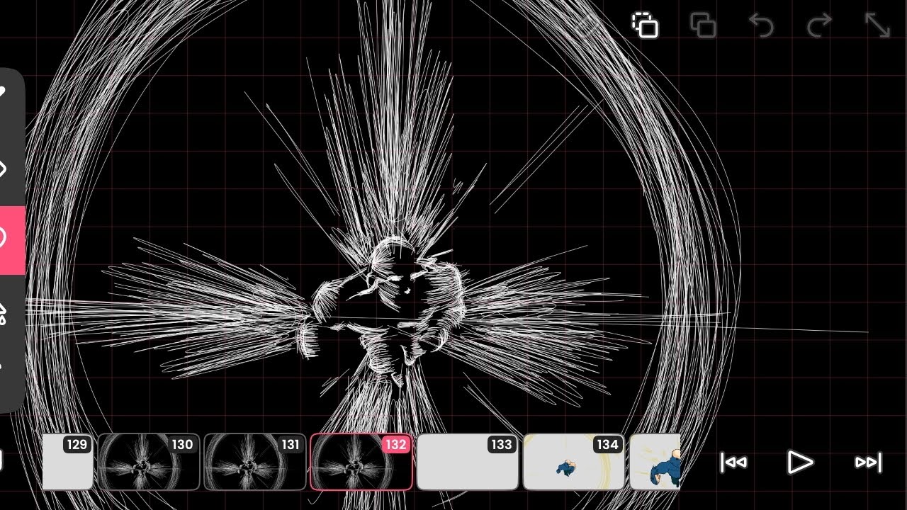impact frames animation. || @la_lance || @amaganic || (ft.sakuga ...