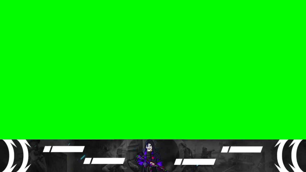 green screen overlay Animeted screen 3d overlay|how to make a overlay ...