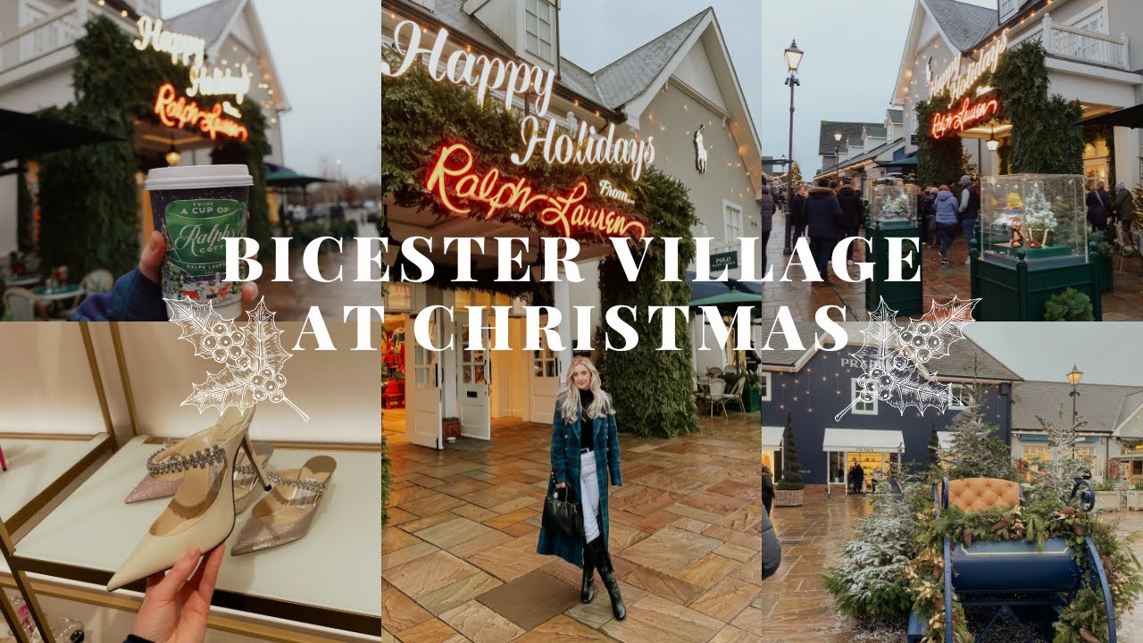 BICESTER VILLAGE AT CHRISTMAS VLOG & HAUL - LUXURY SHOPPING, NEW IN ...