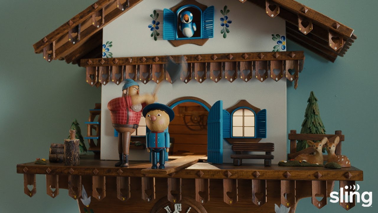 Clock Boy Clocks Out for Sling | Sling Commercial 2025 - YouTube