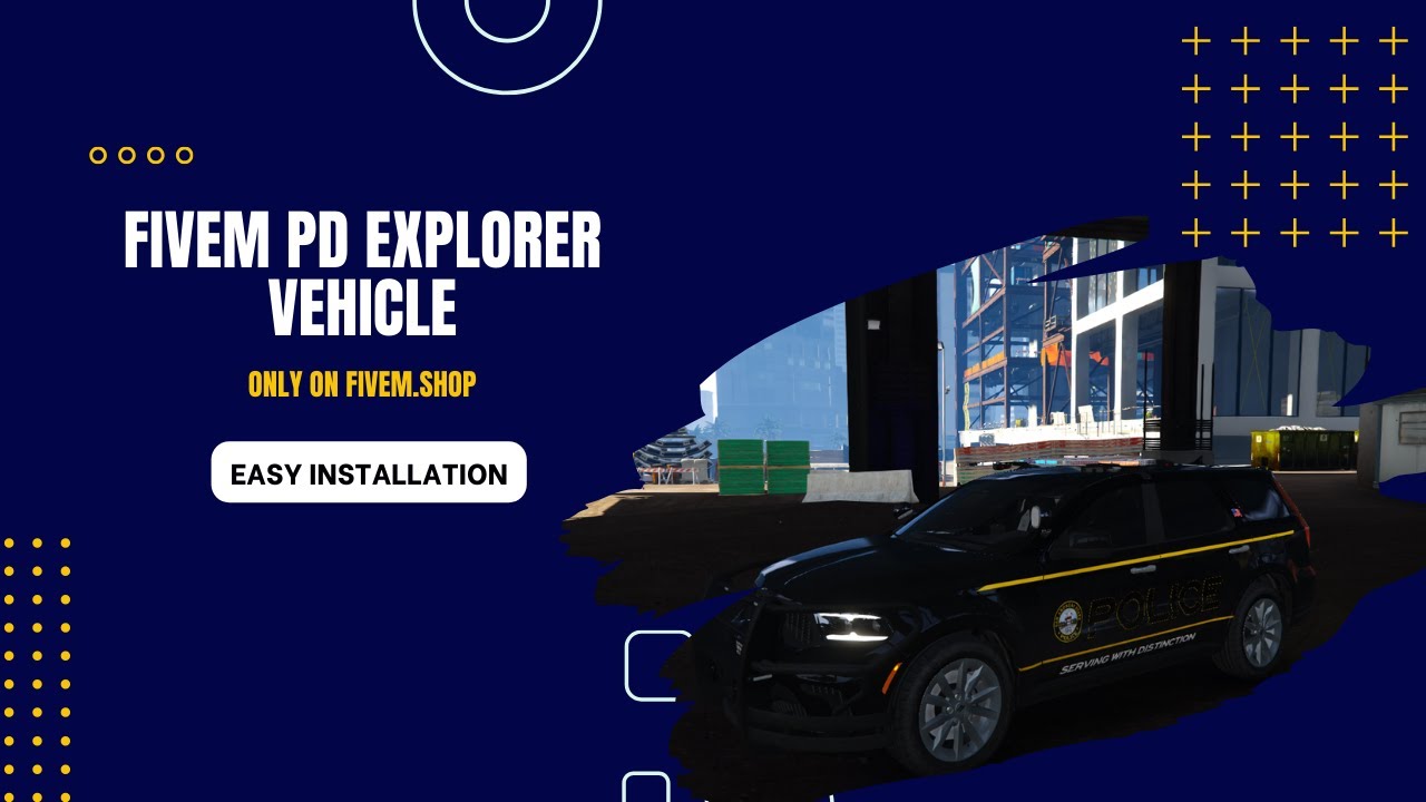 FiveM PD Explorer Vehicle | FiveM Police Explorer #fivem #police - YouTube
