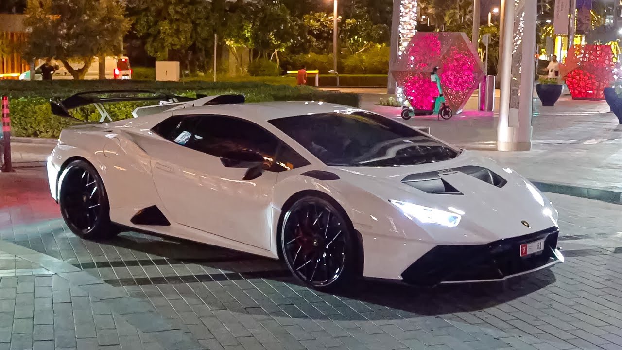 SUPERCARS in DUBAI 2022 -4- ( Huracan STO, Urus Mansory Venatus EVO ...