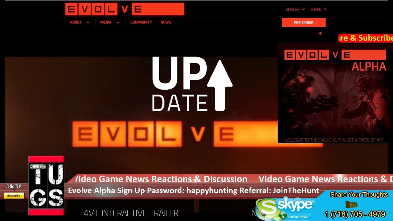 Evolve Alpha Sign Up referral code & password info - Evolve News - YouTube
