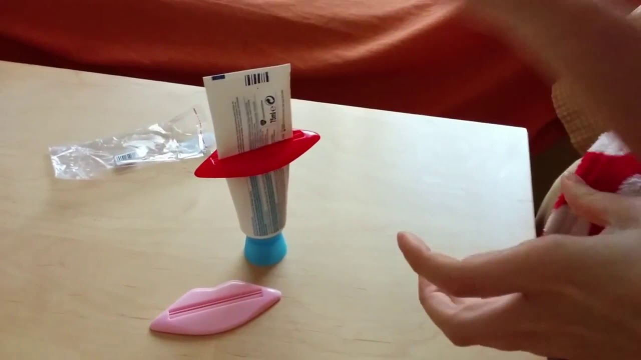 Hot New Toothpaste Tube Squeezer - YouTube