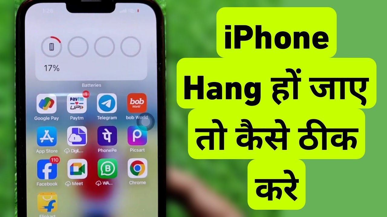 How To Fix iPhone Hanging Problem || iPhone Hang Ho Jaye Toh Kaise Thik ...