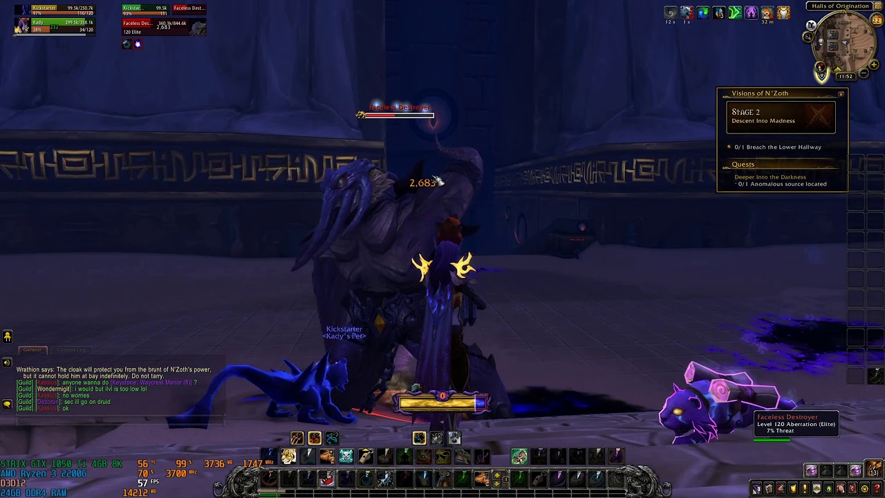 I Survived The HORRIFIC Visions of N'Zoth! 4K 60FPS - YouTube