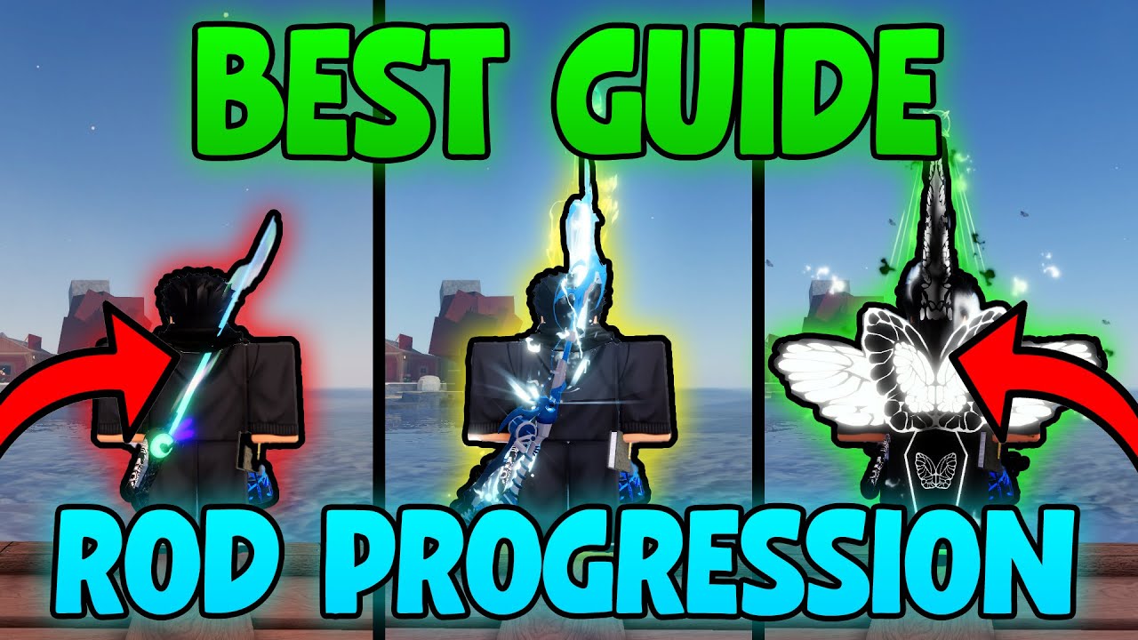 Fisch BEST RODS - Full Rod Progression Guide Fisch! Best Fishing Rod ...