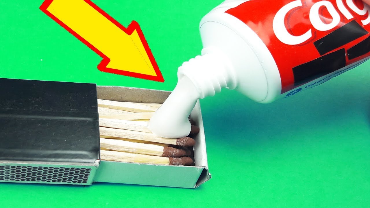 DIY | 4 AWESOME TOOTHPASTE LIFE HACKS AND CREATIVE IDEAS - YouTube