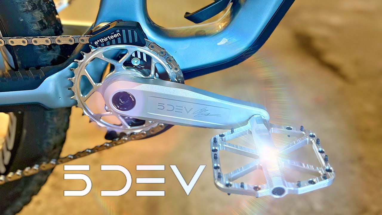 5DEV “CAM ZINK” SIGNATURE FREERIDE CRANKS 150mm - YT CAPRA UNCAGED 11 ...