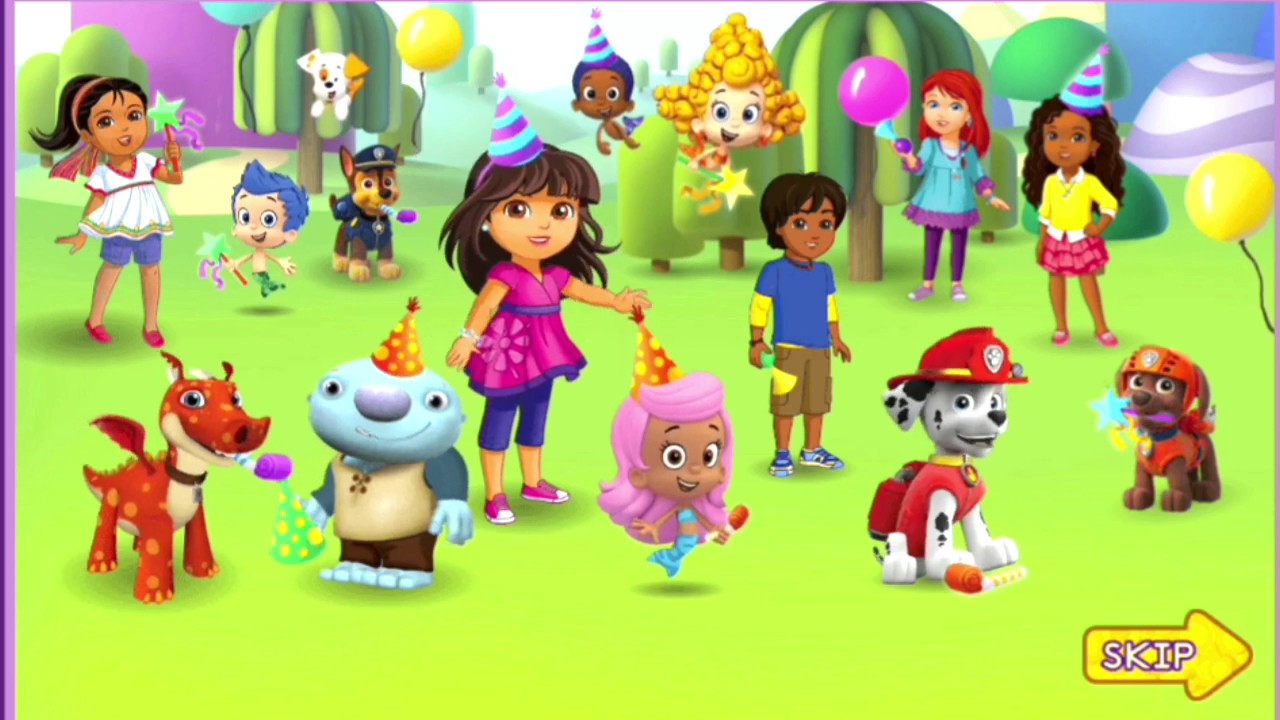 Nick Jr Party Racers Game | Online Games for Kids | Dora Paw Patrol ...