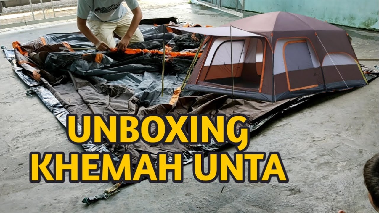 UNBOXING KHEMAH UNTA - YouTube