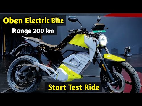 oben rorr electric scooter test ride start l range up to 200 km ...