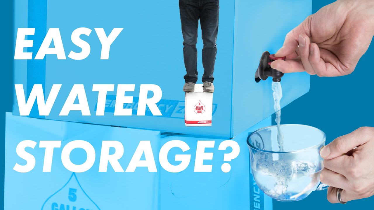 How to Use Water Boxes for Your Storage - YouTube