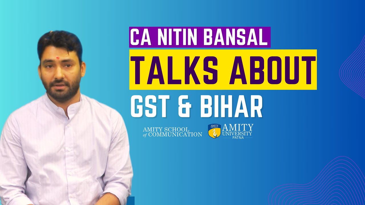 CA Nitin Bansal Studio Interview at Amity School of Communication I Amity University Patna I ...