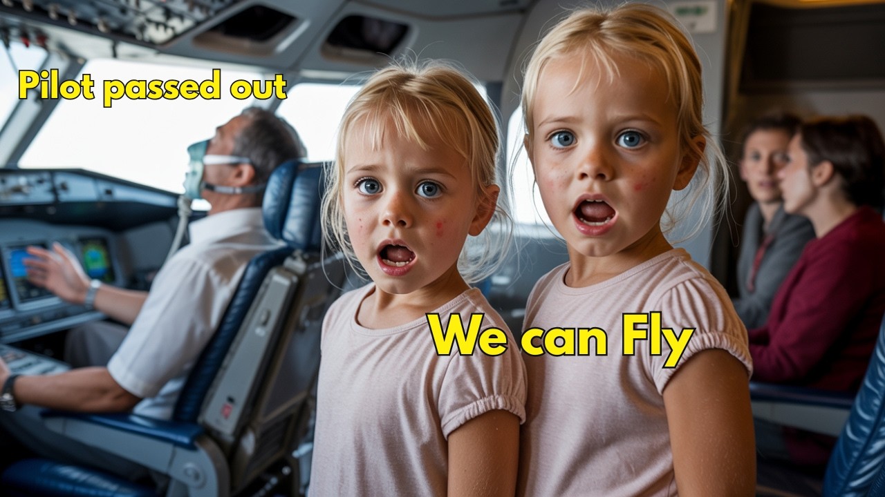 Pilot Passed Out at 30,000 Feet — Then Twin Girls in Row 9 Screamed,‘We ...
