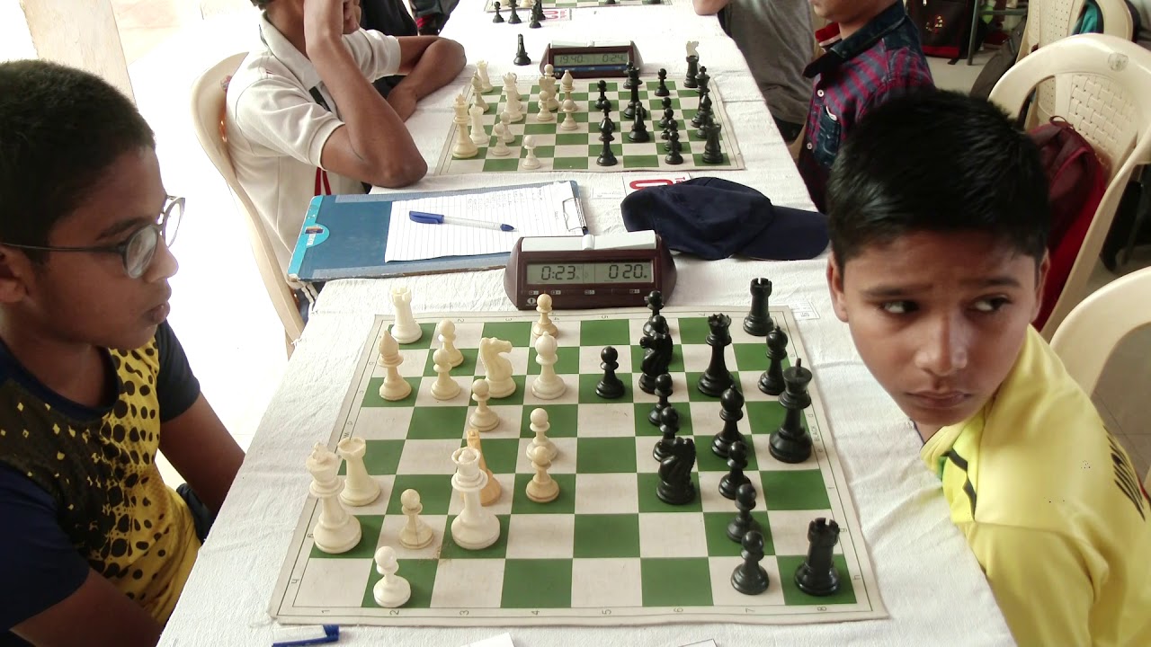Mayors trophy inter school chess competition under age14 round 6th ...