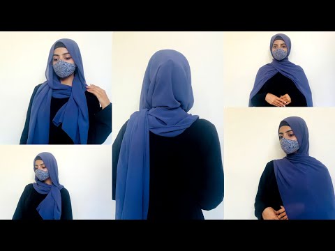 5 Everyday Classy hijab tutorials without pin | My signature hijab style