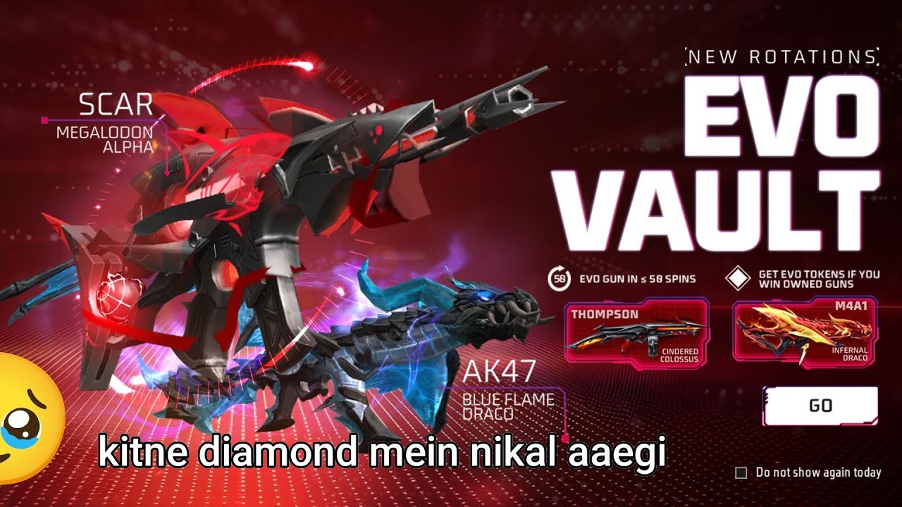 EVO VAULT ROYAL #FREEFIRE#VIRALVIDO#EVOGUN#TRENDINGVIDEO#TRABHIGAMER ...