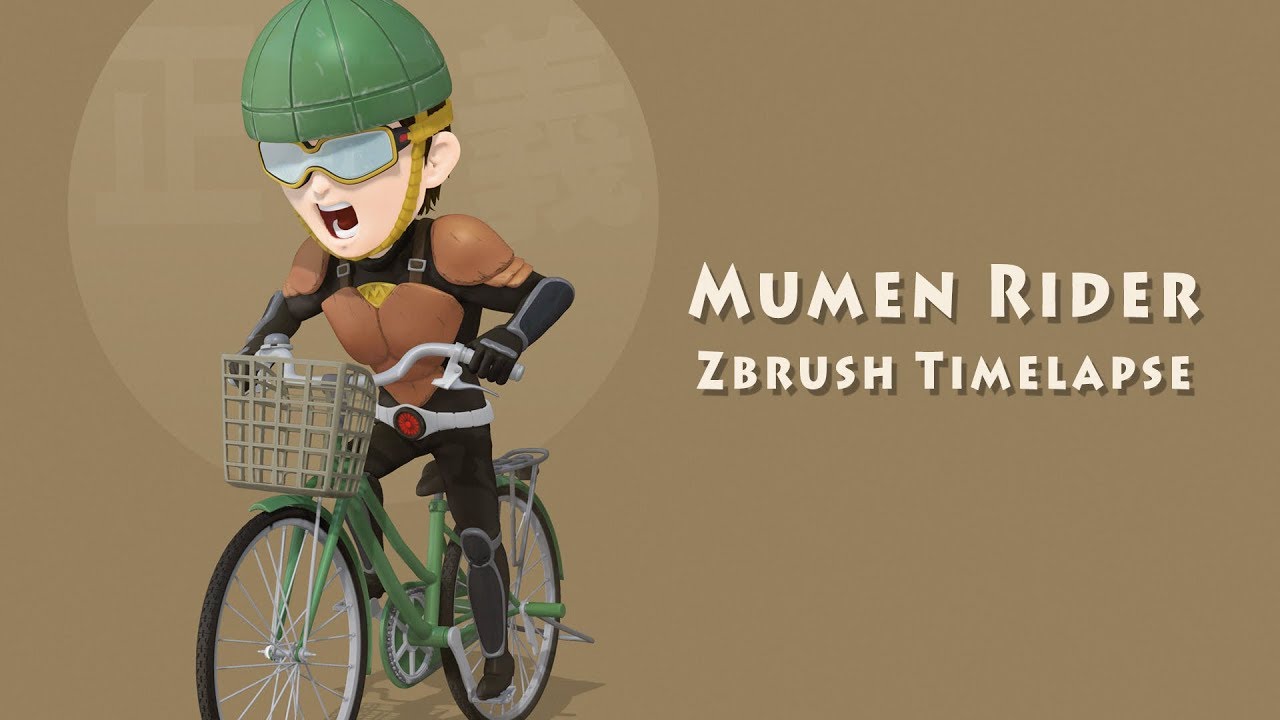 Mumen Rider | One Punch Man | Zbrush Timelapse - YouTube