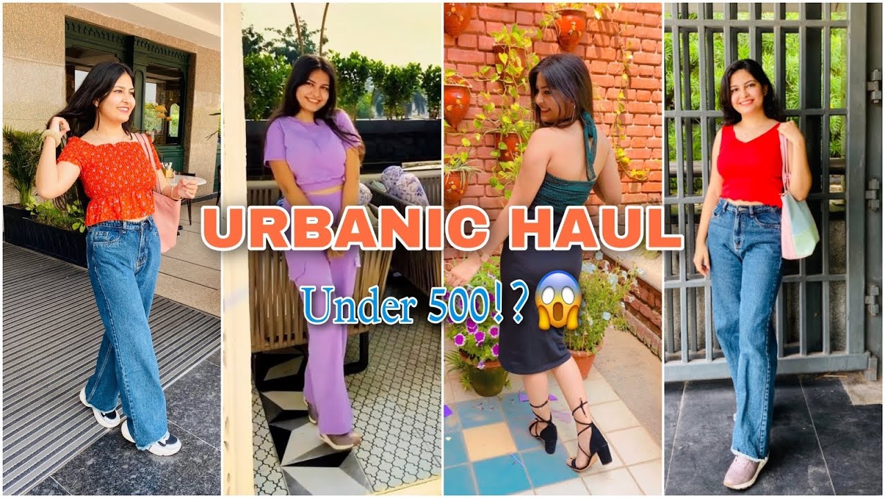 Urbanic Outfits Under 500 only| Urbanic Haul| Haul Video| Winter ...