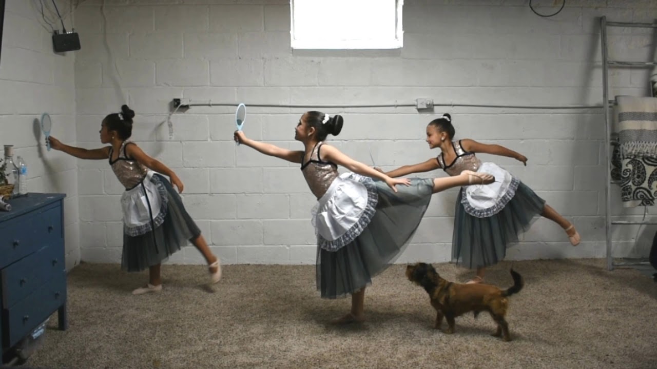The Beast Lets Belle Go ballet dance for virtual recital - YouTube