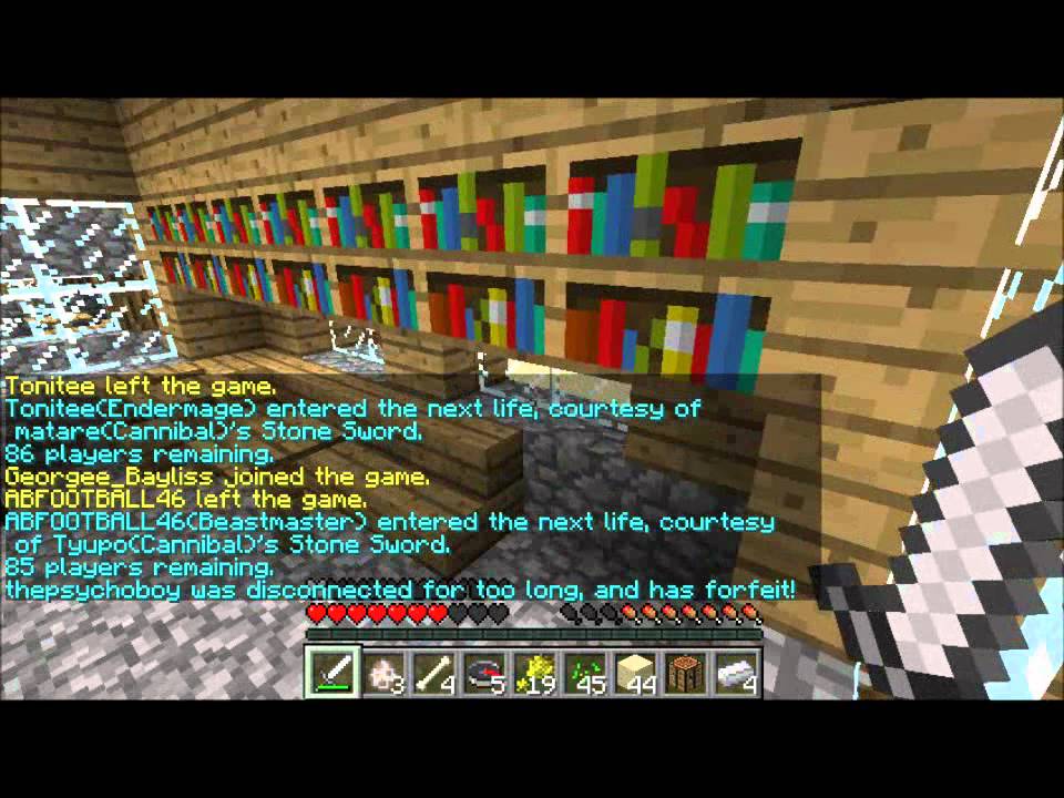 Minecraft Hunger Games #11: The Hidden Village! Pt 1 - YouTube