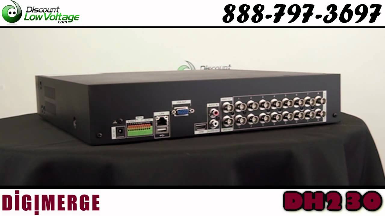 Digimerge DH230 Series Security System DVR | Discount-Low-Voltage.com ...