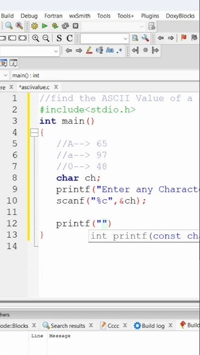 Ascii Value Of A Character In C Coding Codingnoman Codinglife Codingninja Code Short