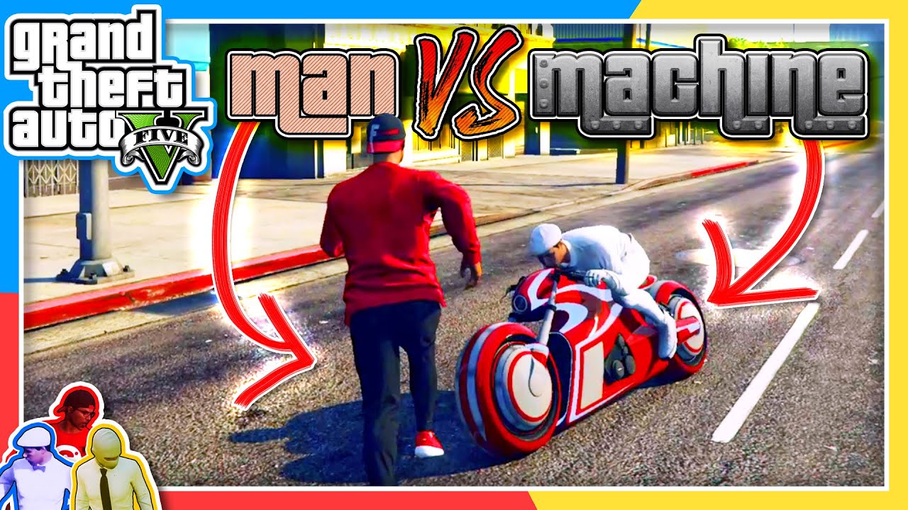 Man vs. Machine, Who Wins? [GTA 5 Online] - YouTube