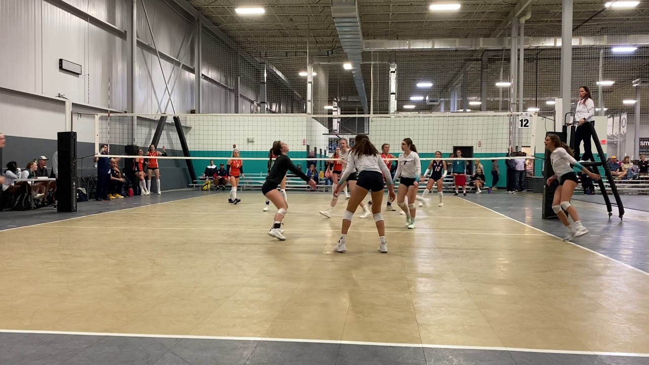 Grace Kiser #13 OH 2021 St Pete Volleyball 17 Teal - YouTube