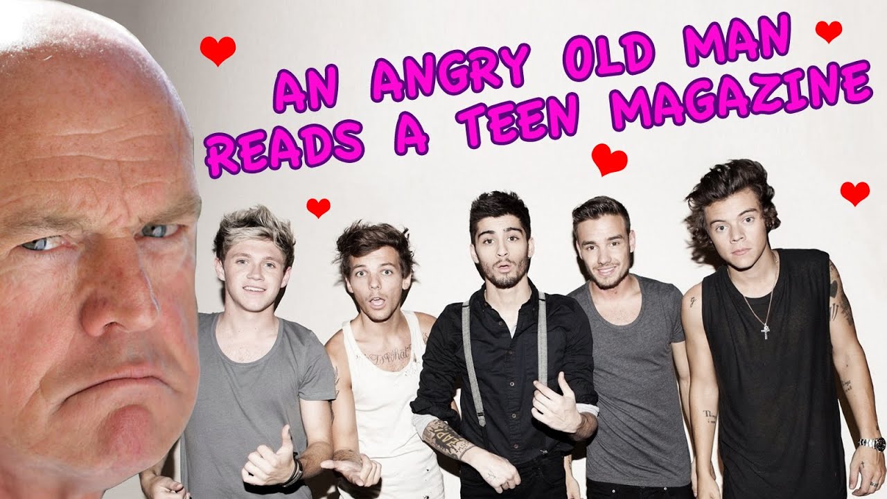 An Angry Old Man Reads a Teen Magazine - YouTube