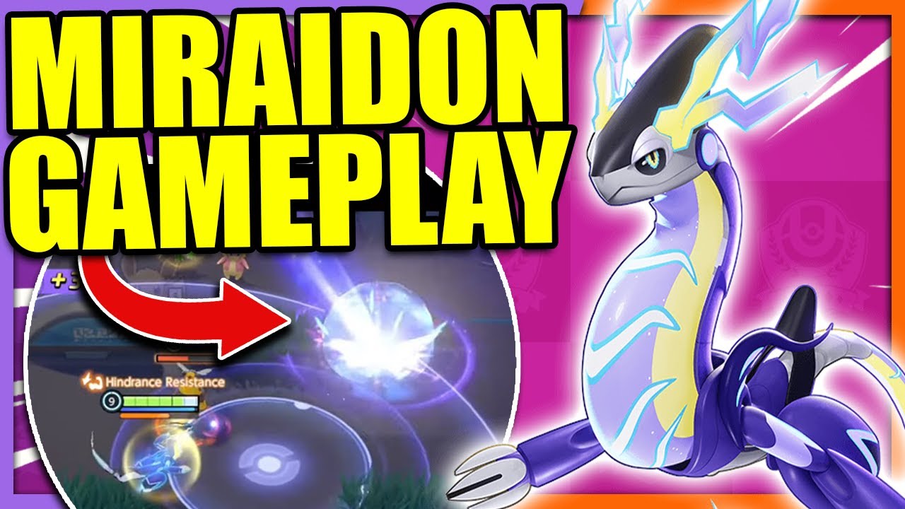 MIRADON will be my NEW MAIN this GAMEPLAY looks AMAZING | Pokemon Unite ...