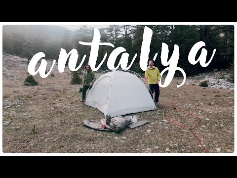 Olympos'dan Kayaklarla İnip 1400 Metre İrtifada Kamp Yaptık