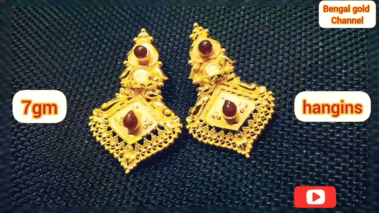 ONLY GOLD DESING 4GM .5GM. 6GM. 7GM .8GM HANGINS VIDEO😍😍 - YouTube