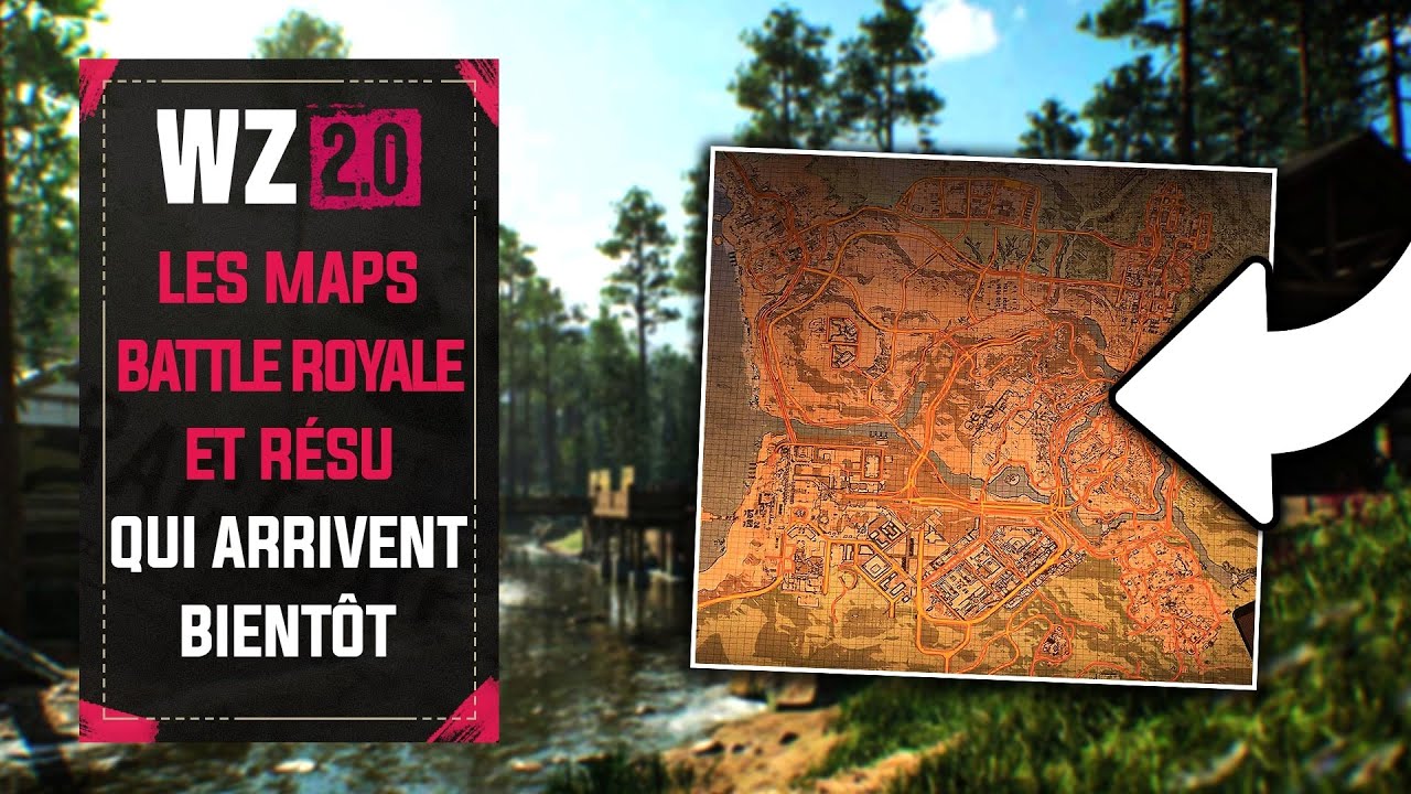 Le Premier Aperçu des Nouvelles Maps de Warzone 2 : Battle Royale ...